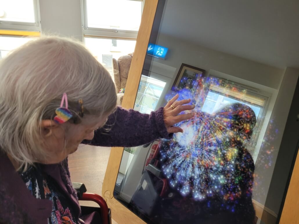 Our new interactive table | Stonehaven Residential Care Homes, Devon